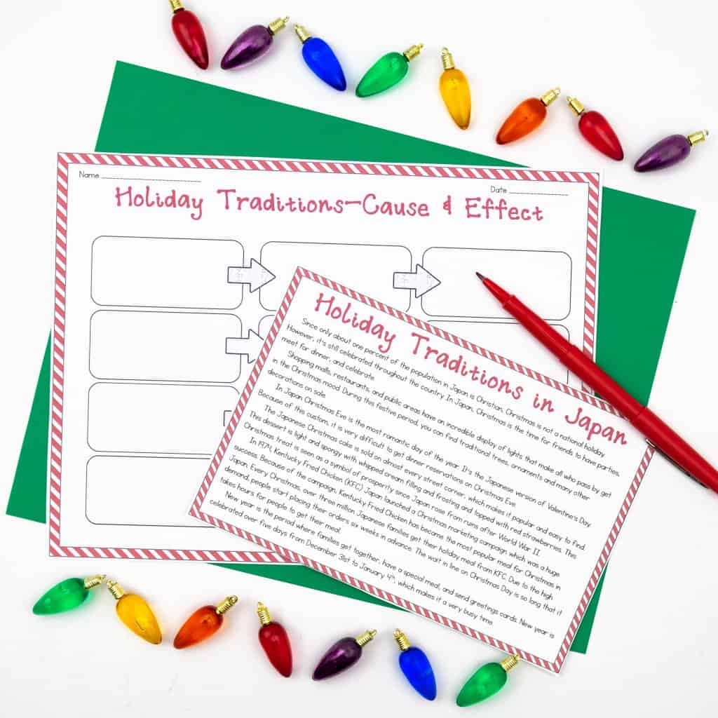 Nonfiction Text Structure With Holidays Around the World - Ashleigh's ...