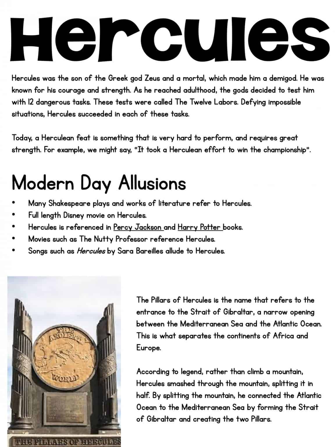 Allusions to Greek Mythology - Ashleigh's Education Journey