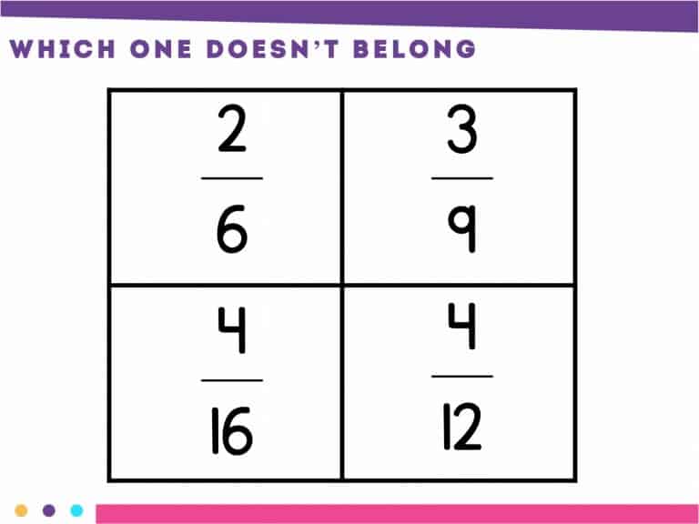 Teaching Fraction Sense - Ashleigh's Education Journey