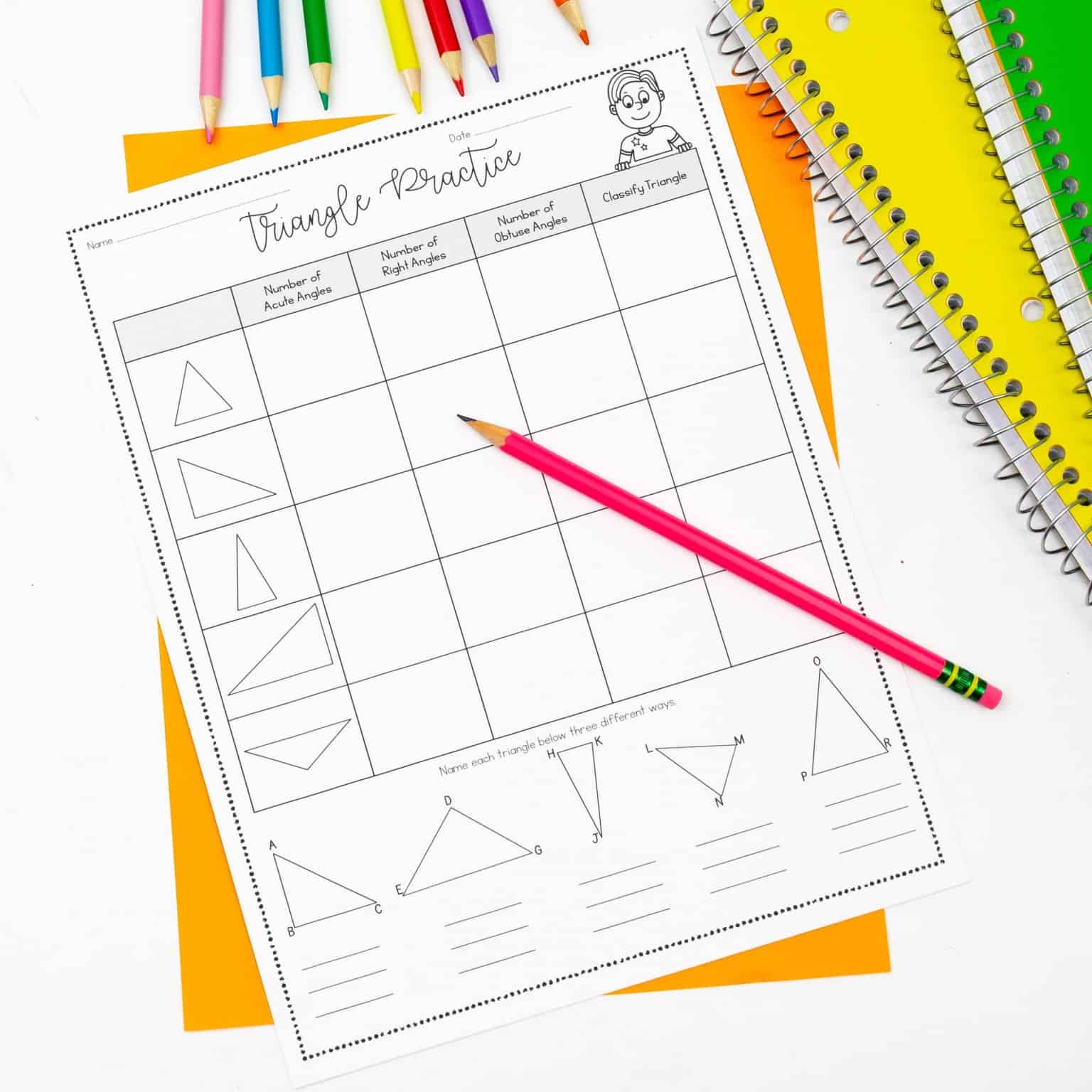 Geometry Worksheets & Activities - Ashleigh's Education Journey