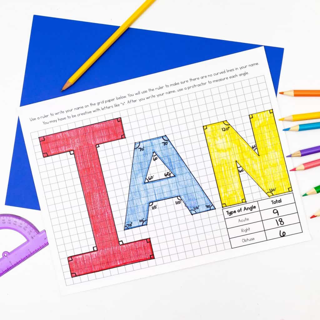 Measuring Angles Worksheets & Activities