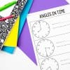 Measuring Angles Worksheets & Activities