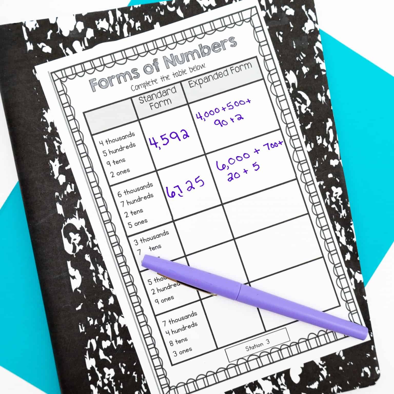 Hands-On Place Value - Ashleigh's Education Journey