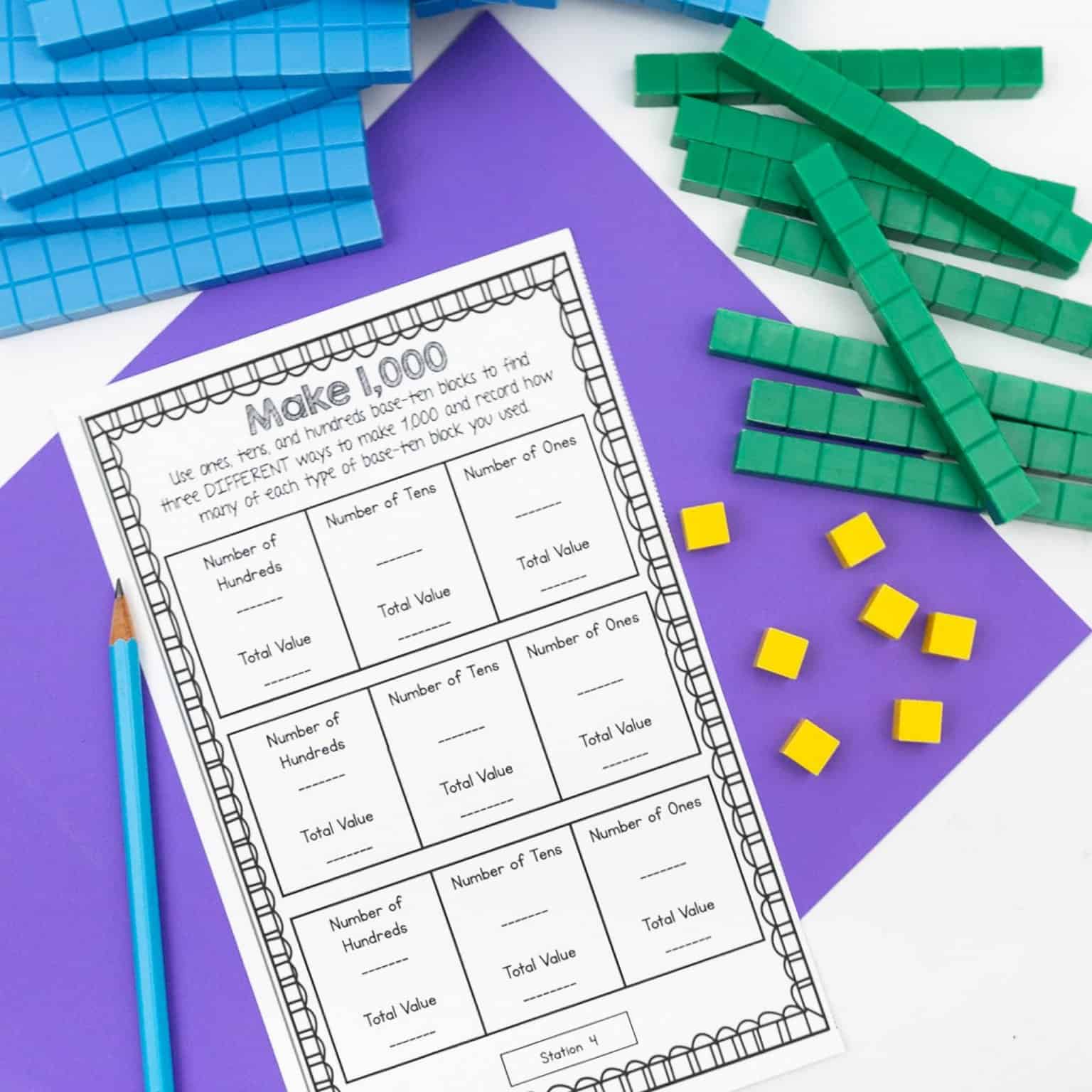 Hands-On Place Value - Ashleigh's Education Journey