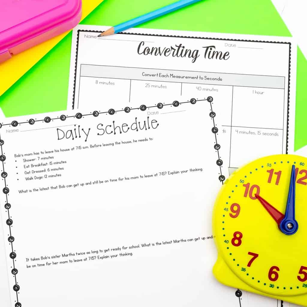 Converting Measurements Worksheets and Activities