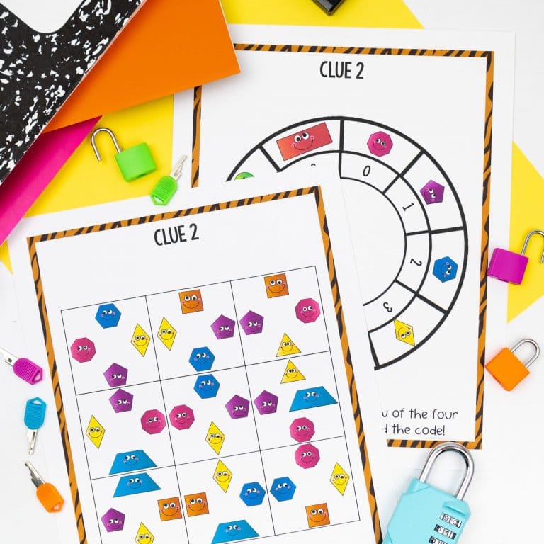 Geometry Escape Room Activity - Ashleigh's Education Journey