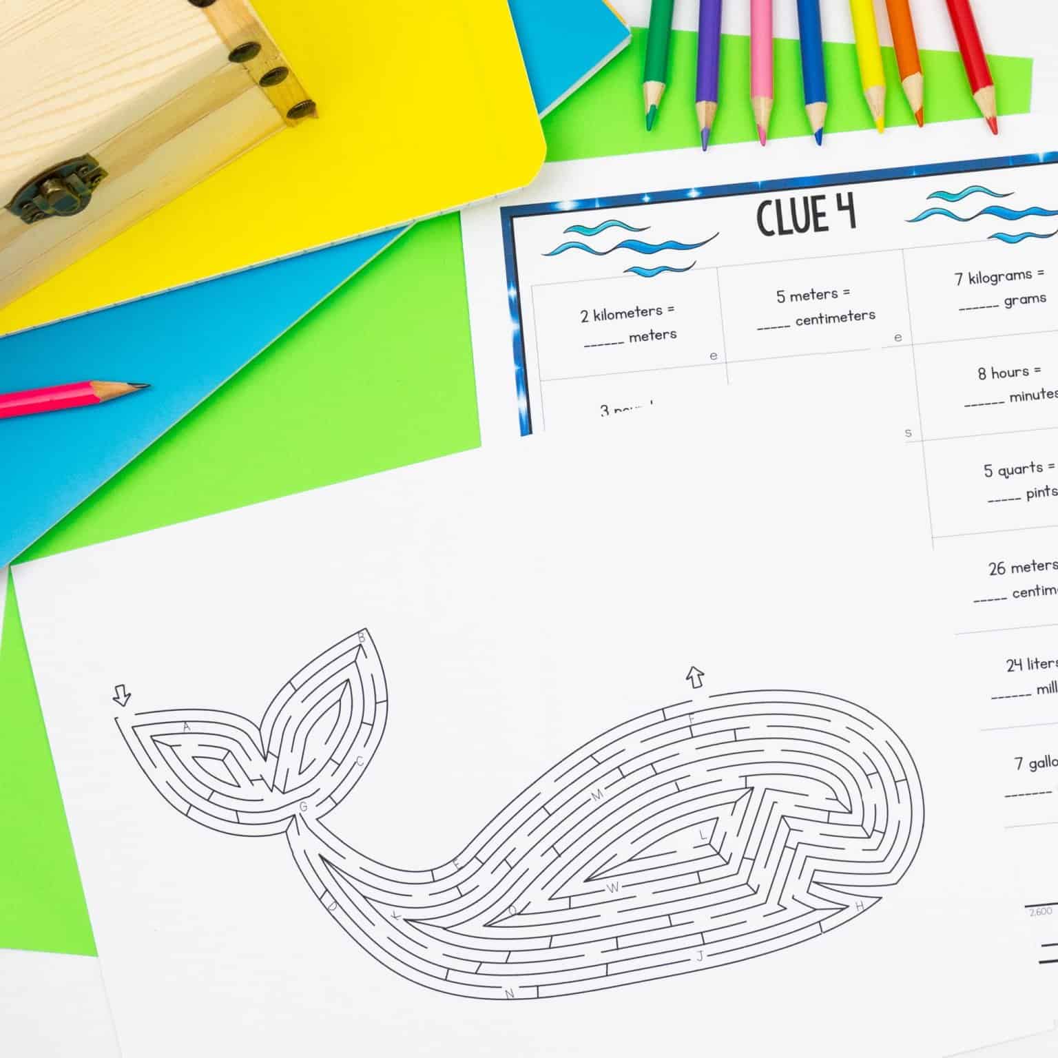 Measurement Escape Activity - Ashleigh's Education Journey