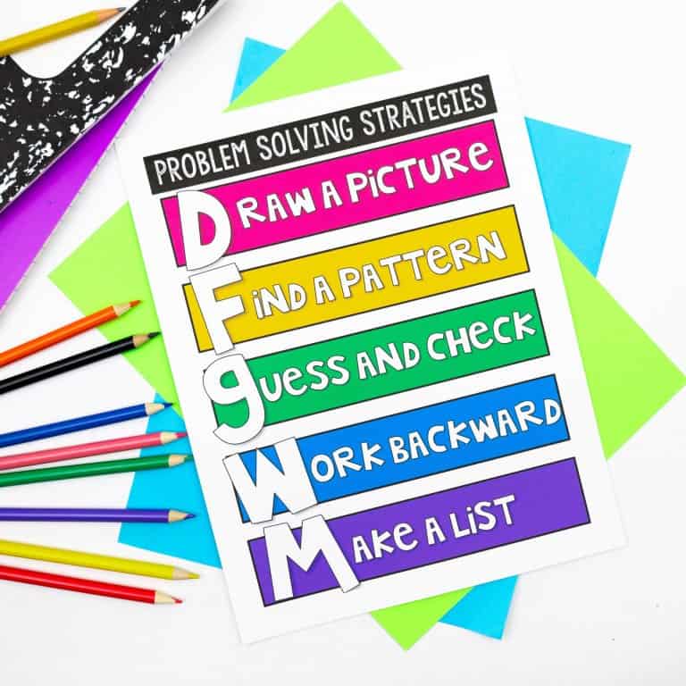 Math Problem Solving Strategies - Ashleigh's Education Journey