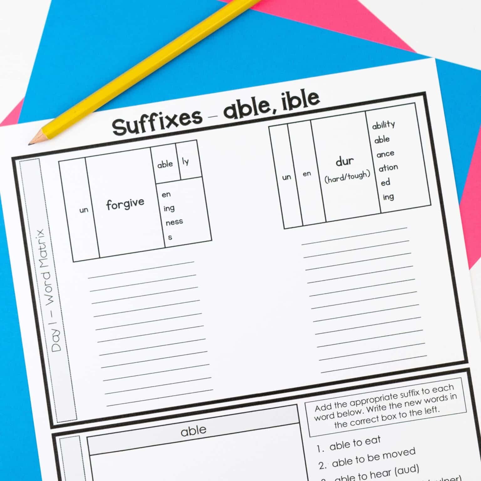 Word-Matrix - Ashleigh's Education Journey